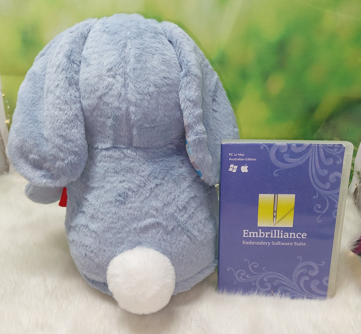 Blue Polkadot Cubbie Bunny – Beary Nice NZ