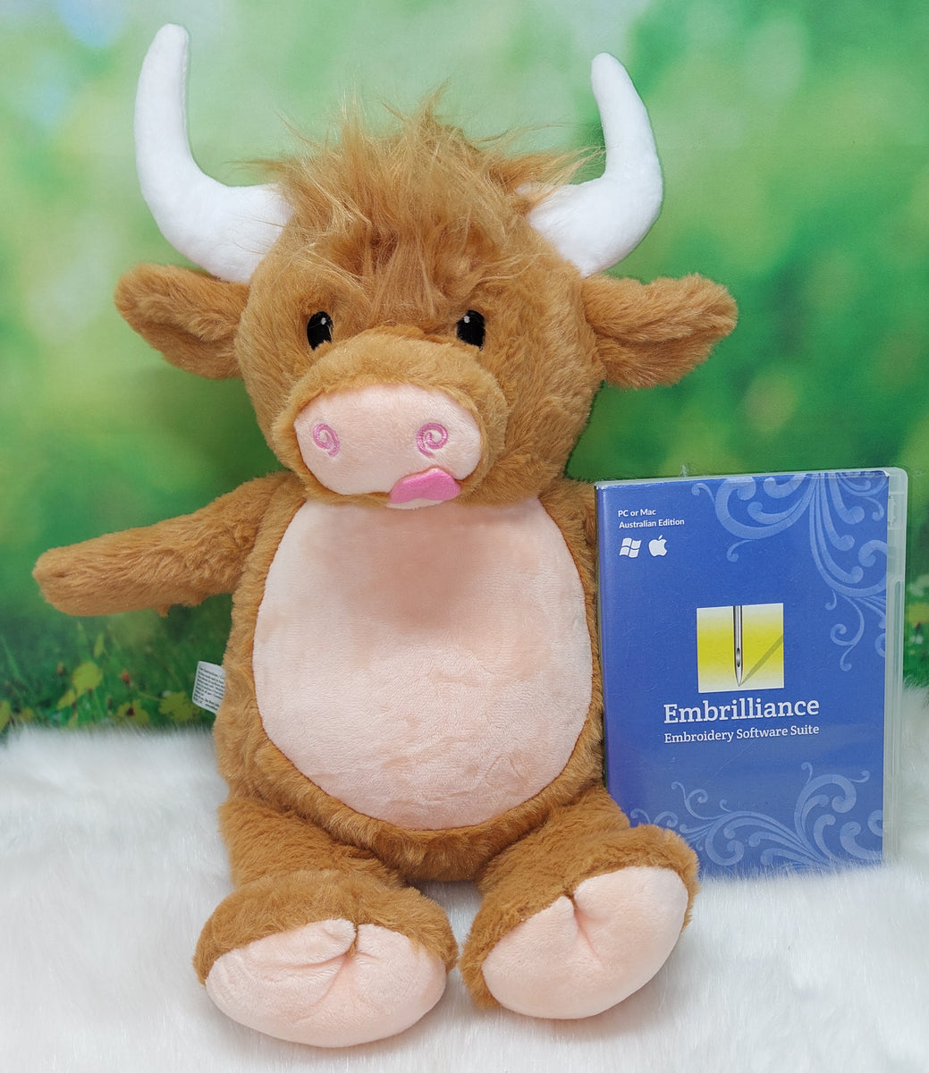 Rugged Rufus the Highland Cubbies Cow – Beary Nice NZ