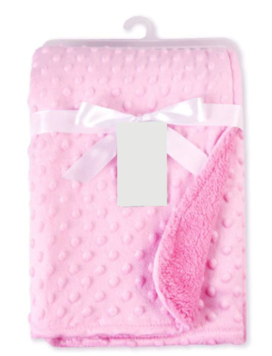 Pink Minky Blanket – Beary Nice NZ